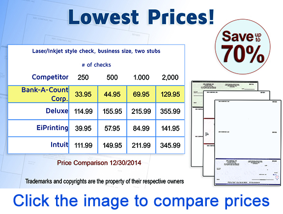 Top Stub Checks: Business Checks for Quickbooks