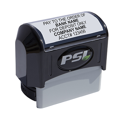 Medium Endorsement Stamp - Bank-A-Count Corp